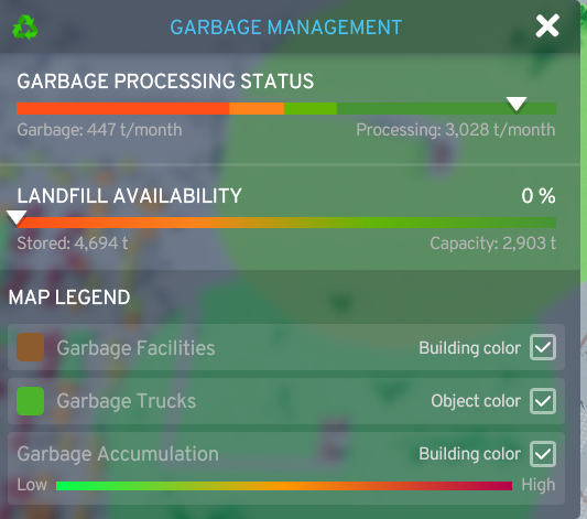 Duplicate - Garbage piles up because it get's imported | Paradox Interactive Forums